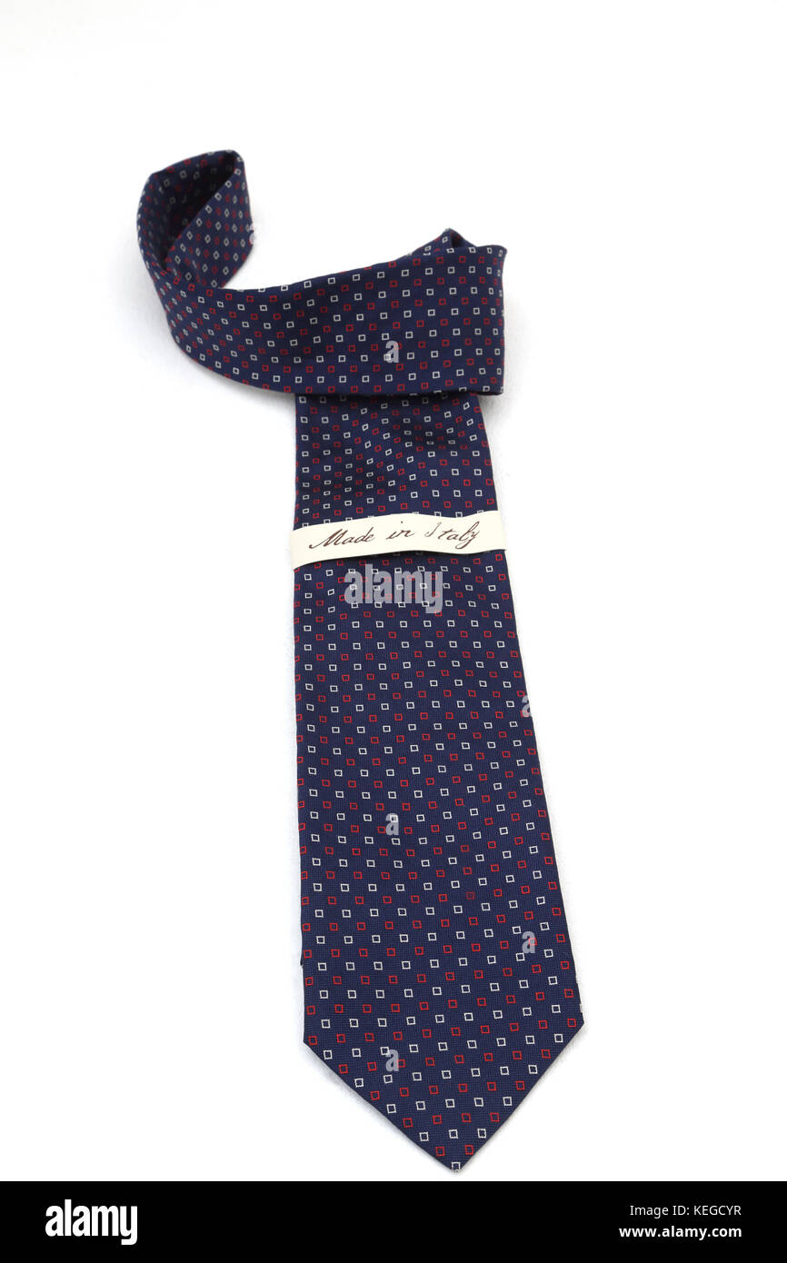 Tie made in italy hi-res stock photography and images - Alamy