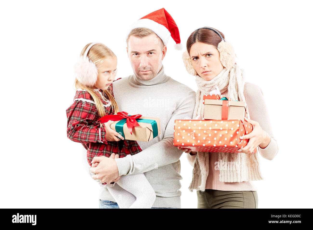 Child angry christmas hi-res stock photography and images - Alamy