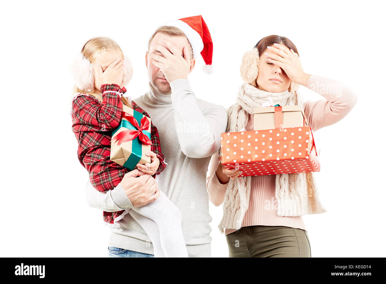 Tired family christmas hi-res stock photography and images - Alamy
