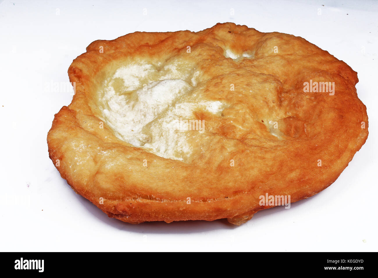 Langos Hungarian street food Stock Photo - Alamy