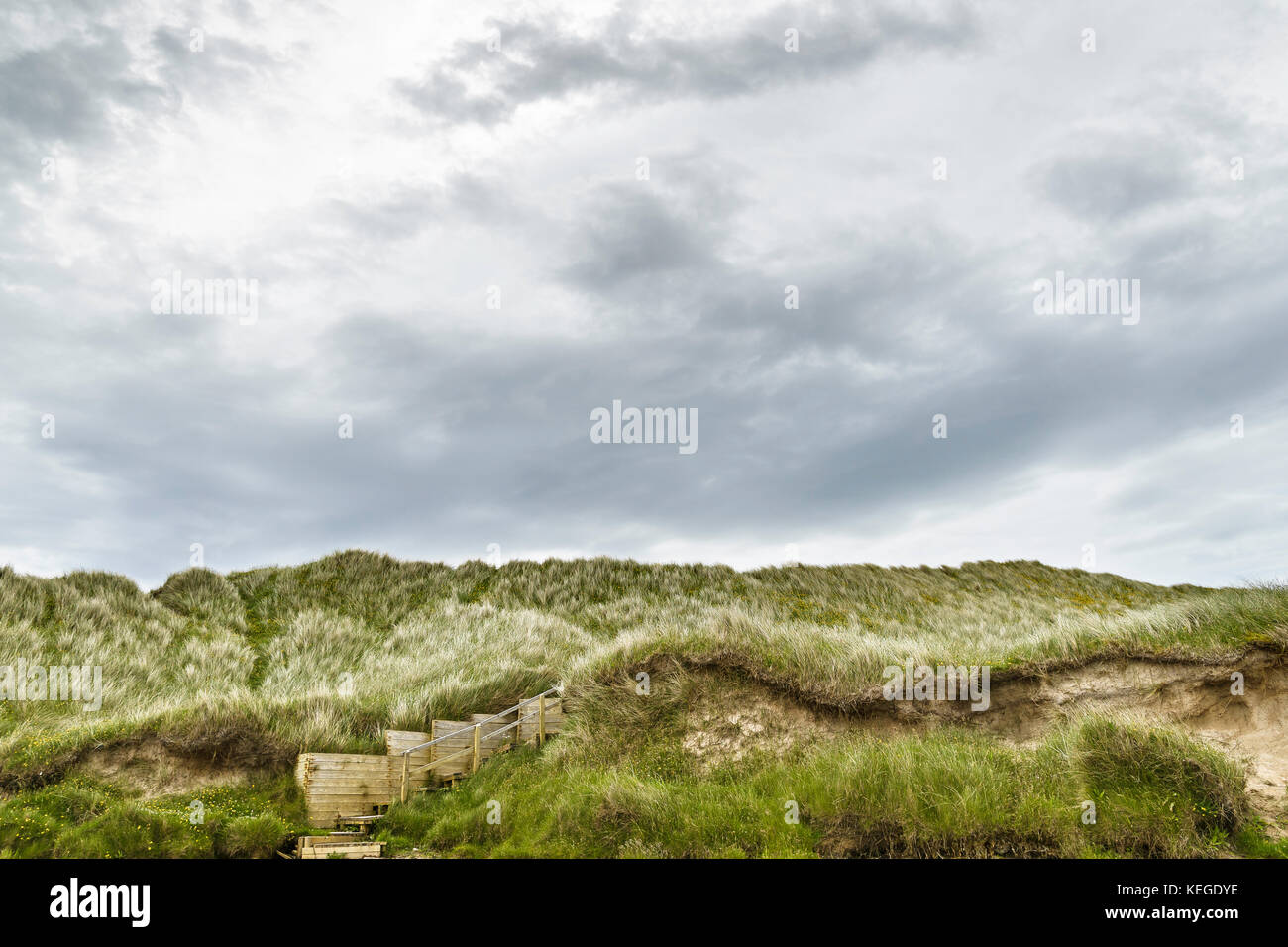 dunnet beach seascapes Stock Photo - Alamy