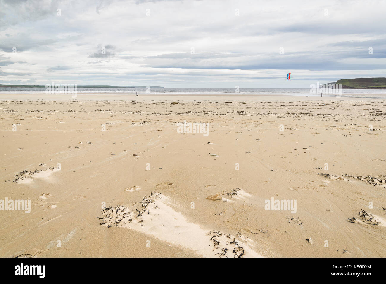 dunnet beach seascapes Stock Photo - Alamy