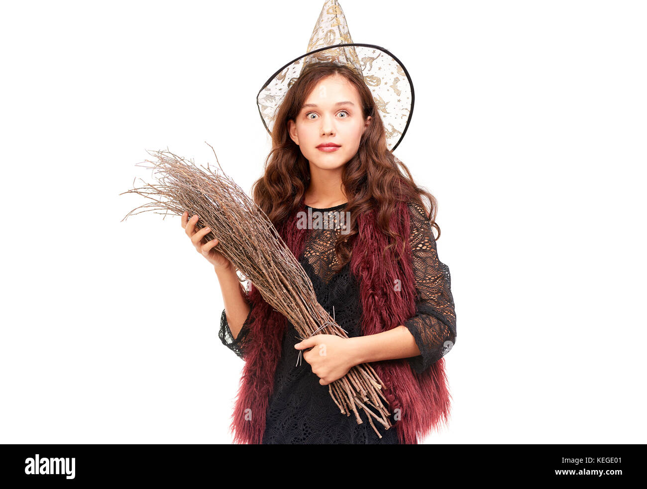 Portrait of witch hi-res stock photography and images - Alamy