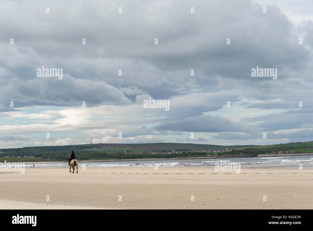 dunnet beach seascapes Stock Photo - Alamy