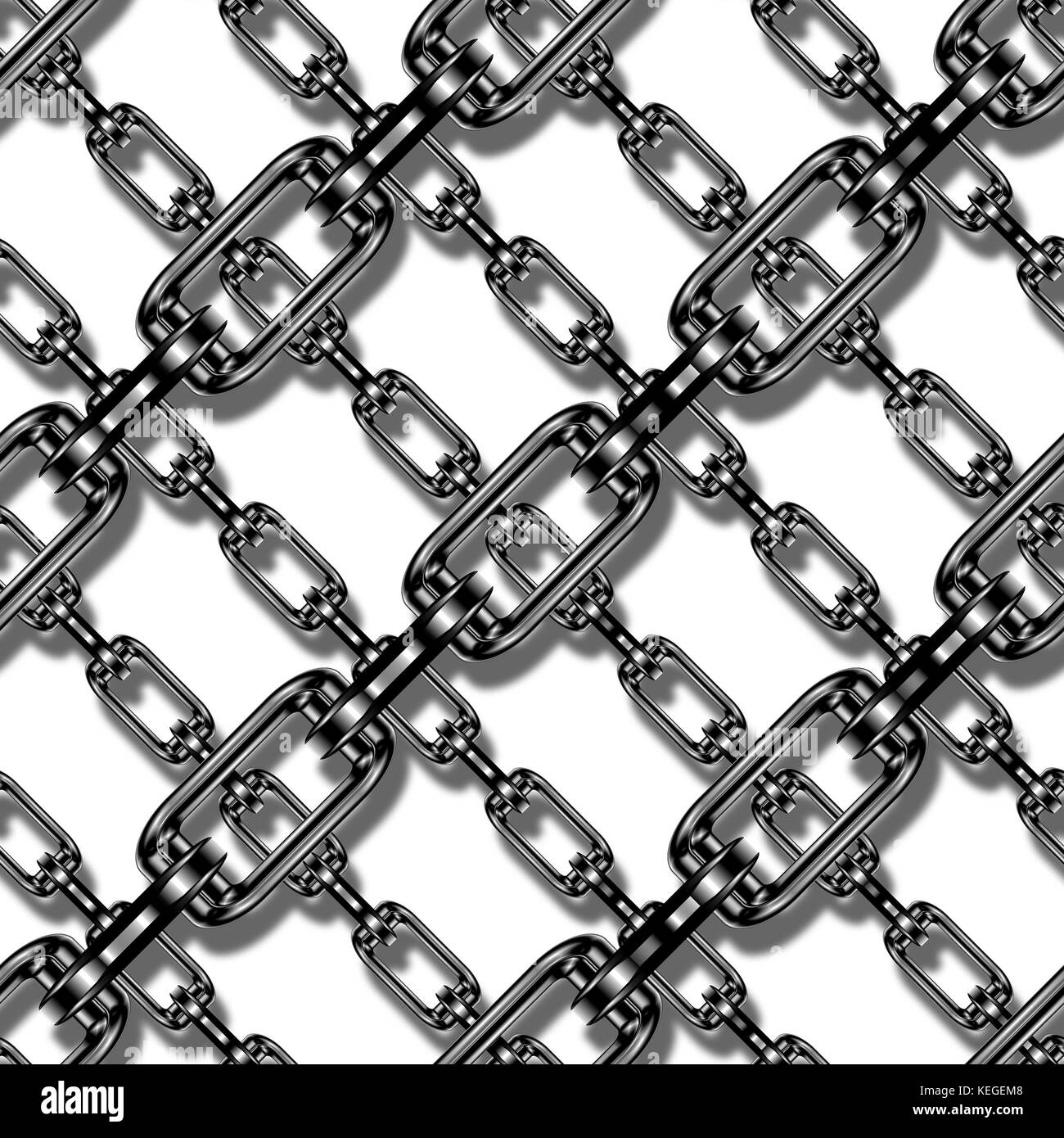 silver chain isolated Stock Photo - Alamy