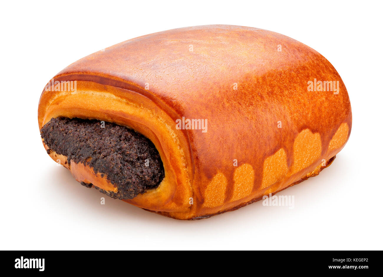 poppy bun path isolated Stock Photo - Alamy