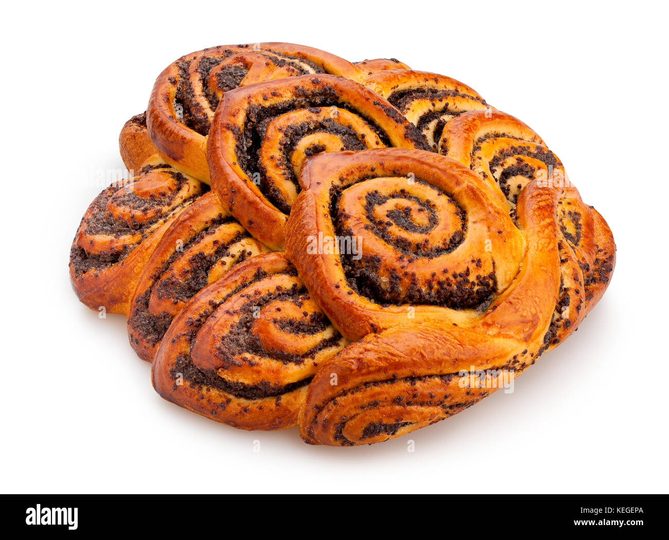 Fresh buns poppy seeds hi-res stock photography and images - Alamy