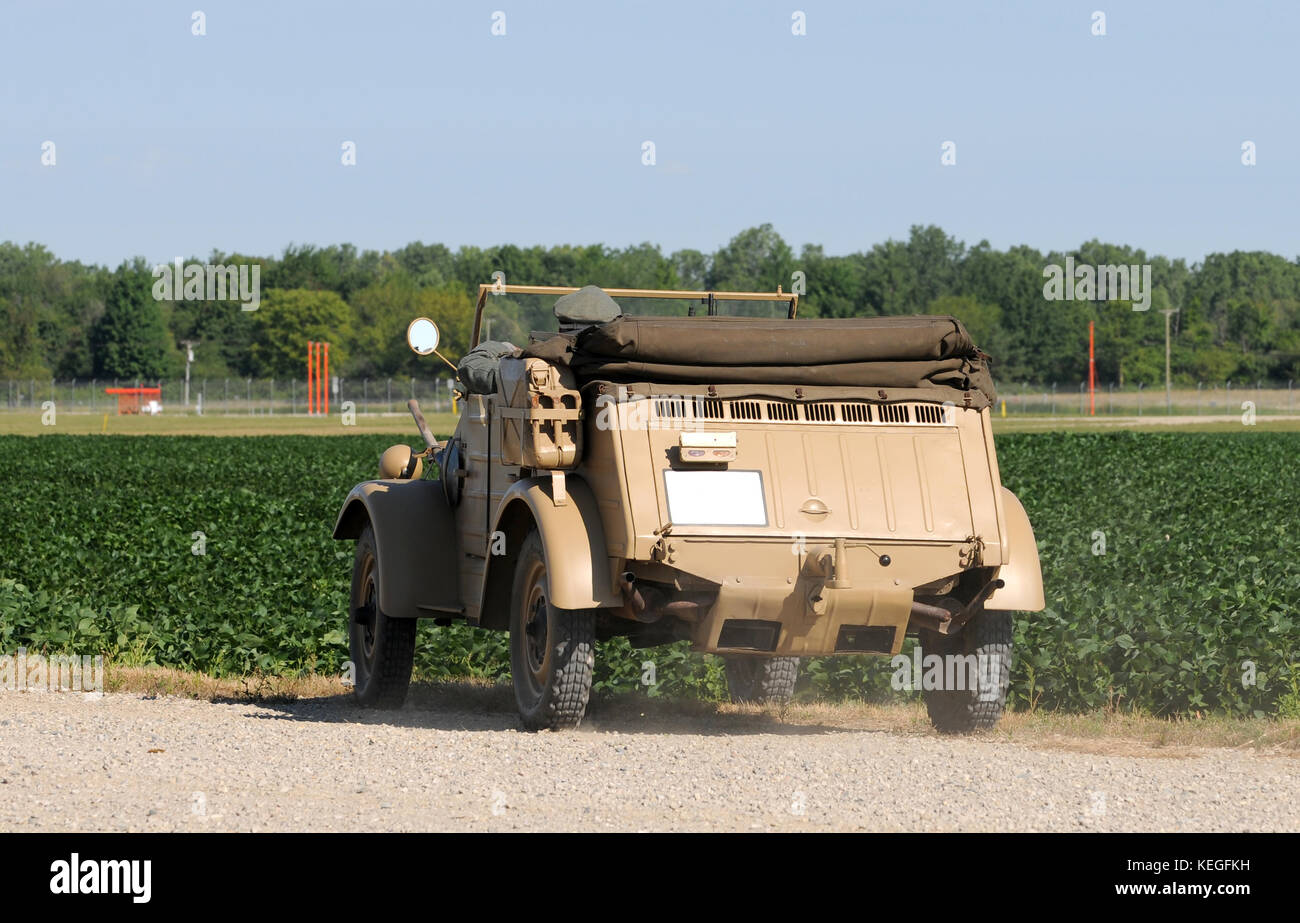 Car rear view germany ww2 hi-res stock photography and images - Alamy