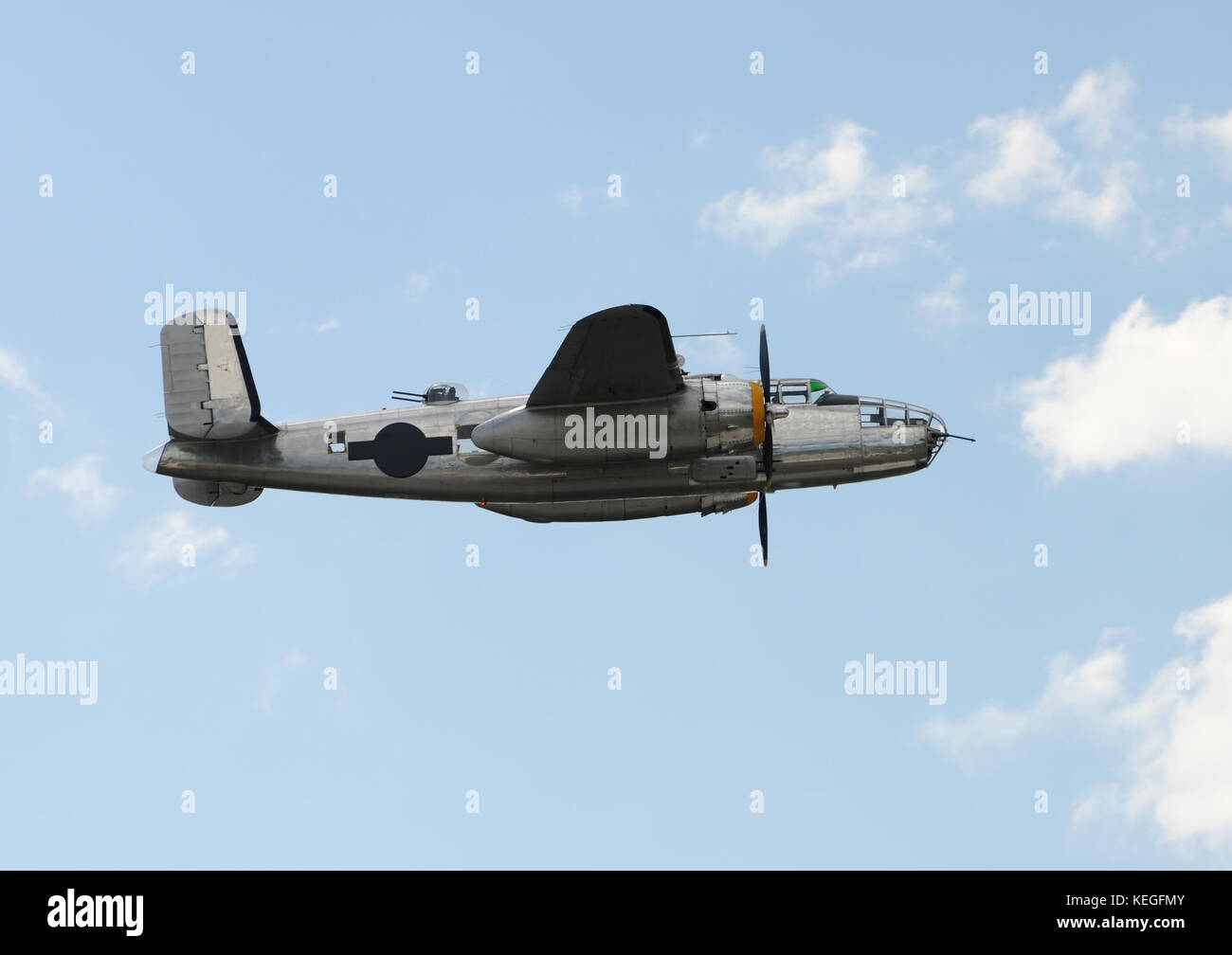 World War II era American bomber B-25 Mitchell Stock Photo - Alamy