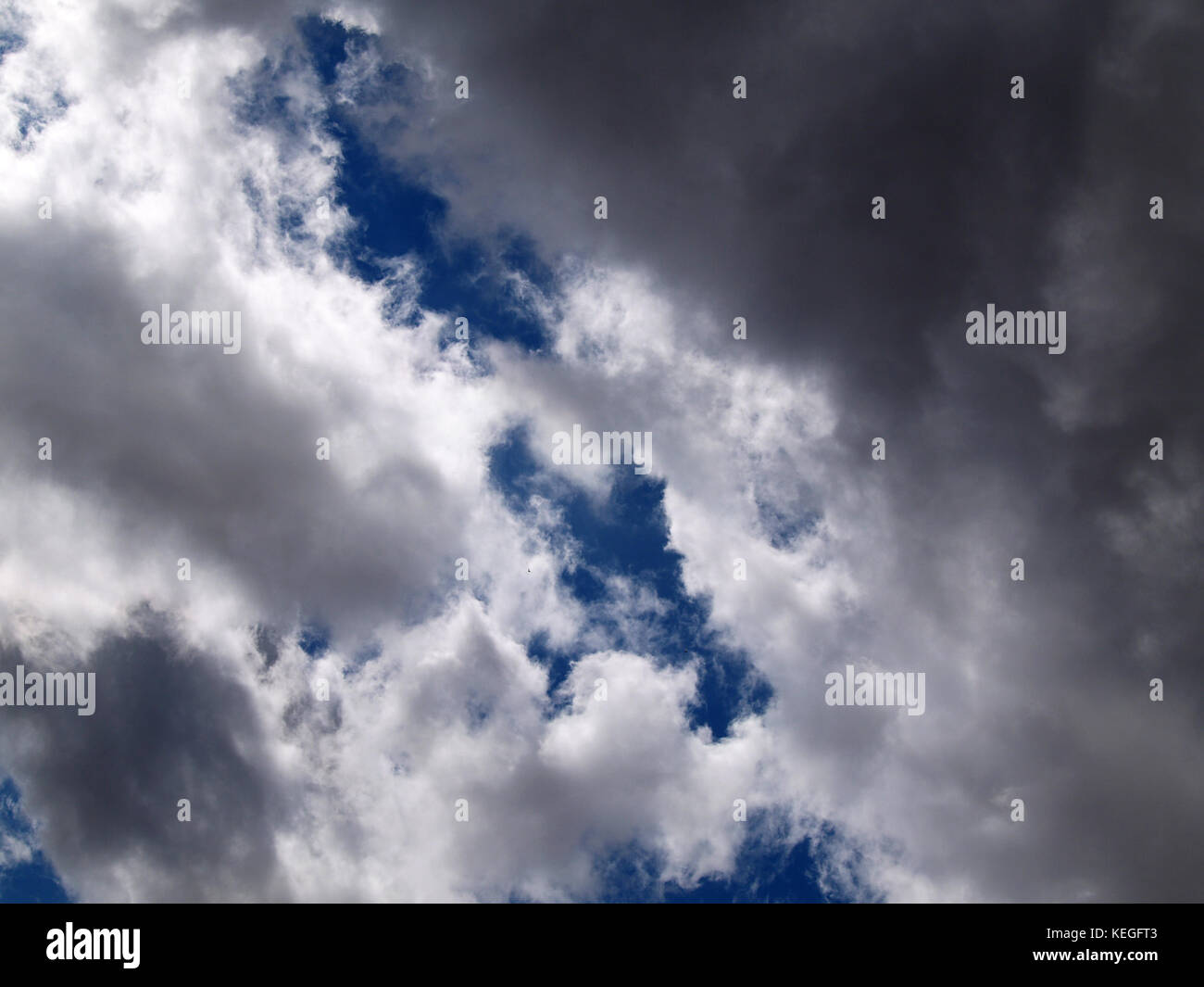 Clouds on blue sky Stock Photo - Alamy
