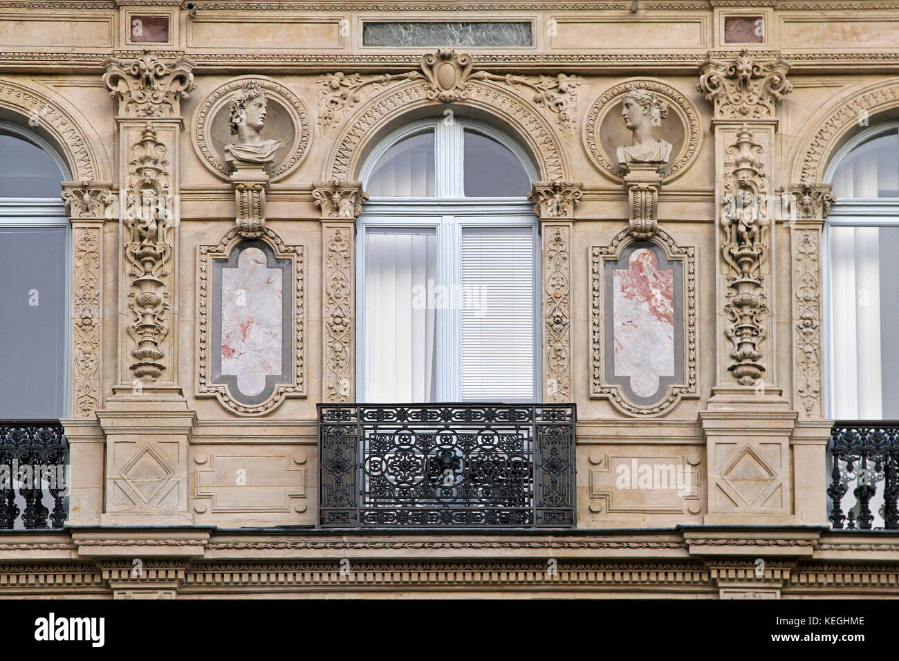 Balcony marble detail art hi-res stock photography and images - Alamy