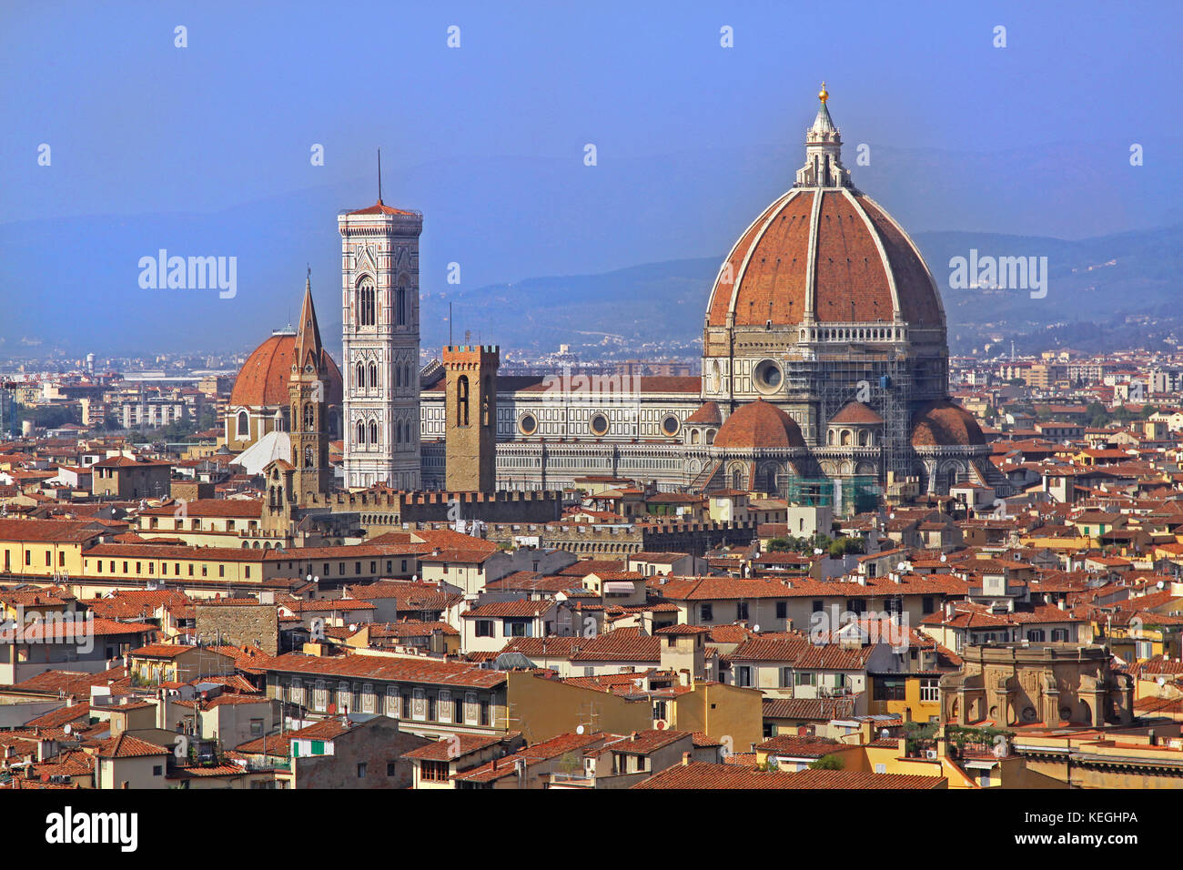 Florence cityscape with famous Duomo cathedral landmark Stock Photo - Alamy