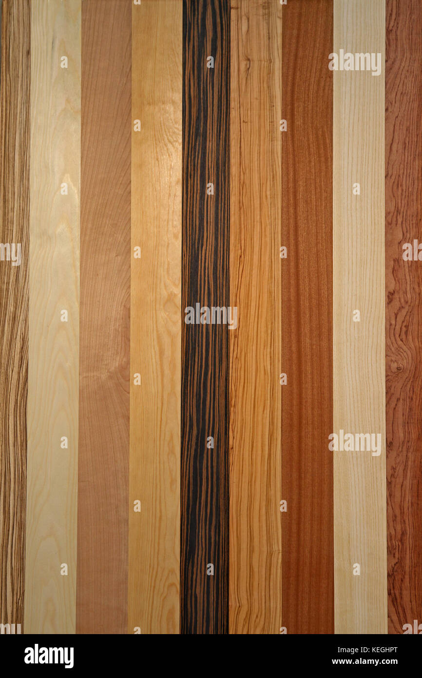 Samples palette of wooden textures for interior design Stock Photo - Alamy