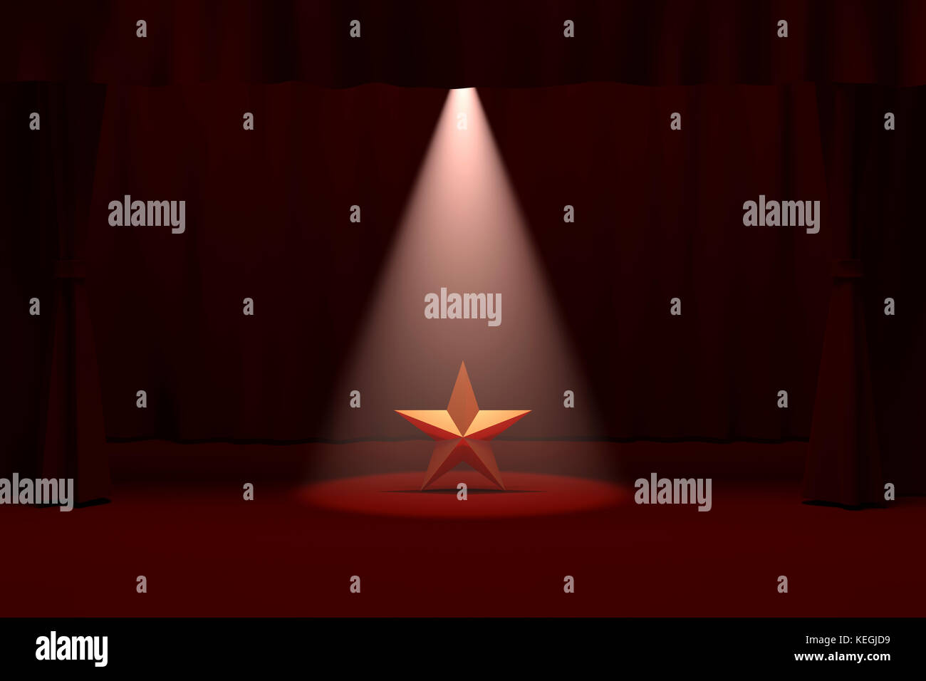 One gold star on hi-res stock photography and images - Alamy