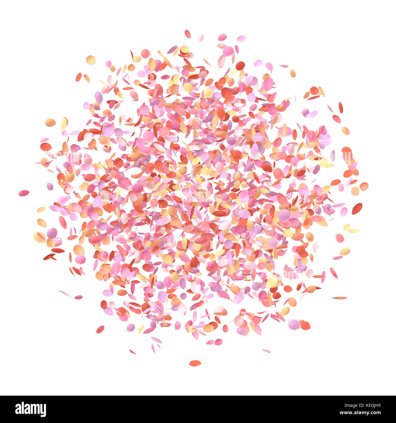 White flower petals floating Cut Out Stock Images & Pictures - Alamy