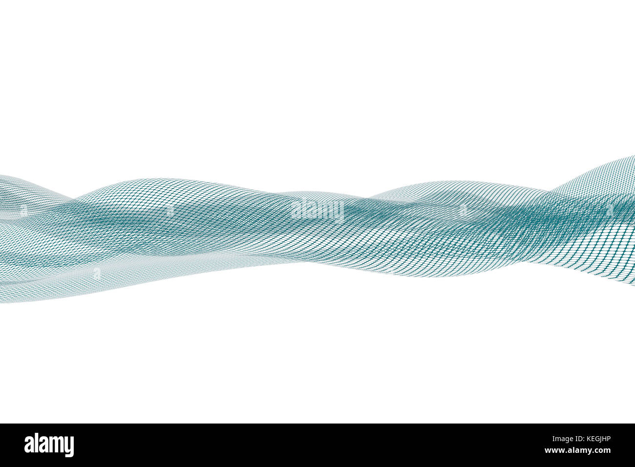 Virtual Space, Abstract Grid Landscape Stock Photo - Alamy