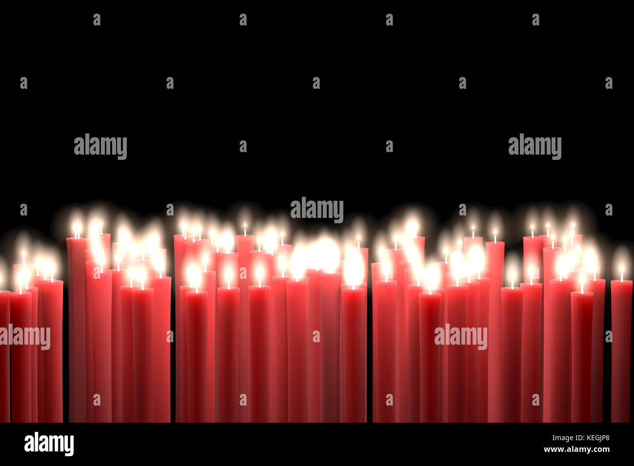 Red christmas candles hi-res stock photography and images - Alamy