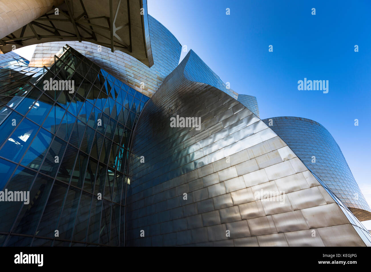 Architect Frank Gehry's Guggenheim Museum futuristic architectural ...