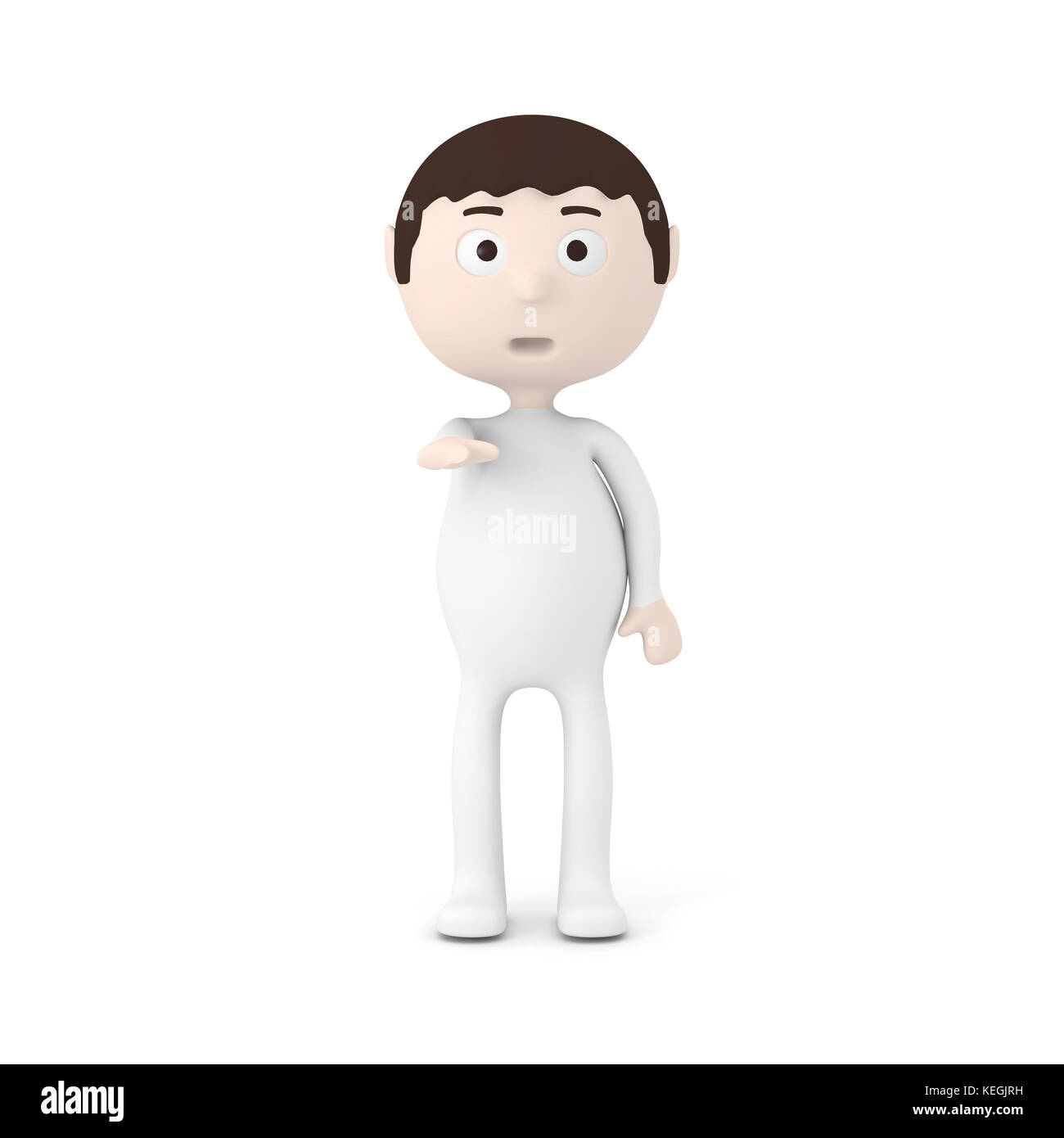 Animated Man Standing