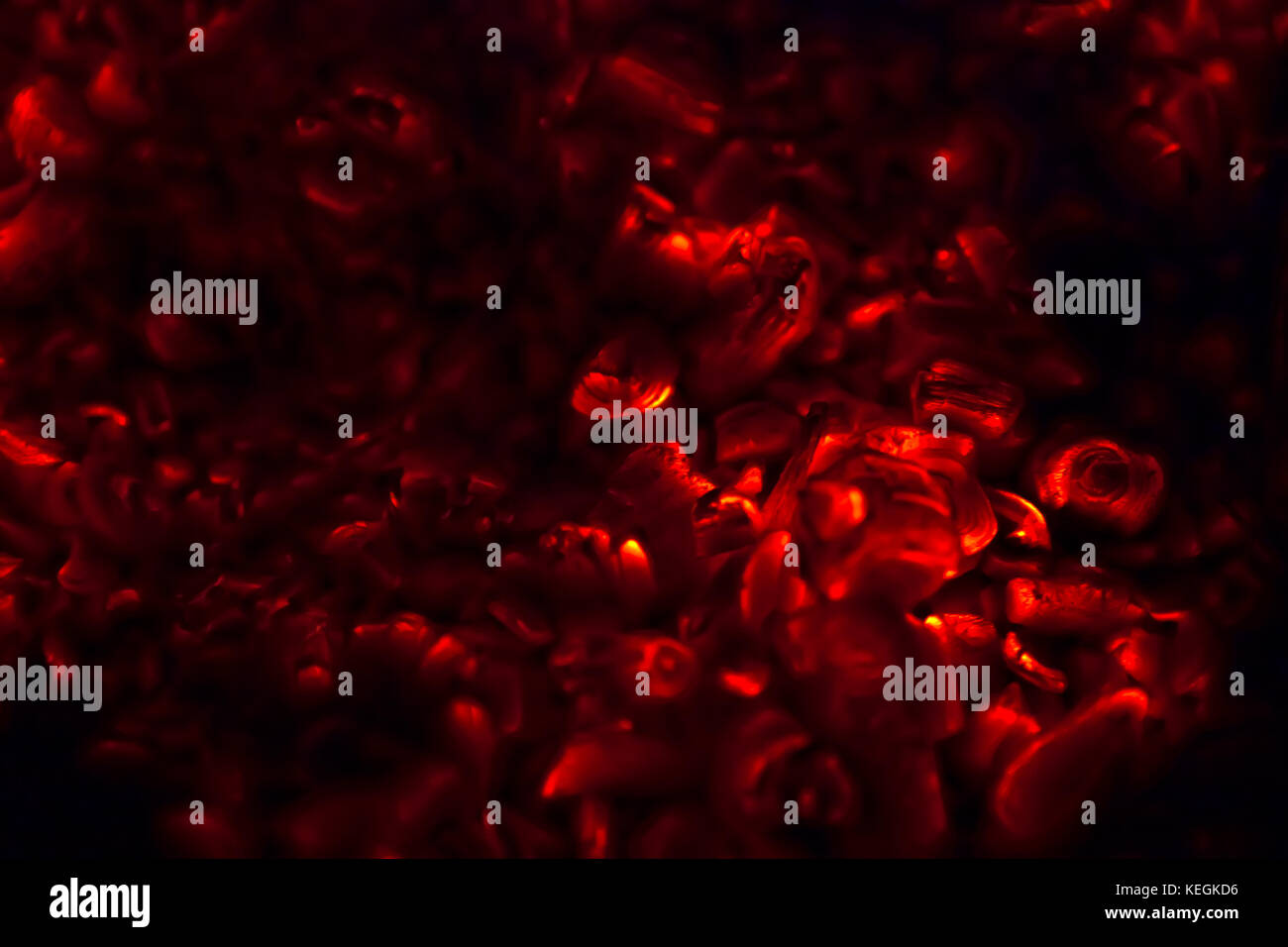 Abstract image showing red hot glowing bonfire embers Stock Photo - Alamy