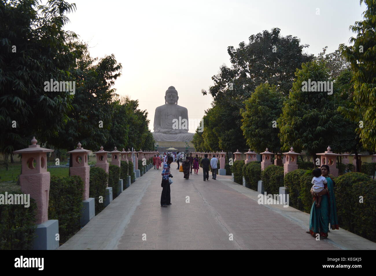Bodgaya temple, Gaya, Bihar, India Stock Photo - Alamy