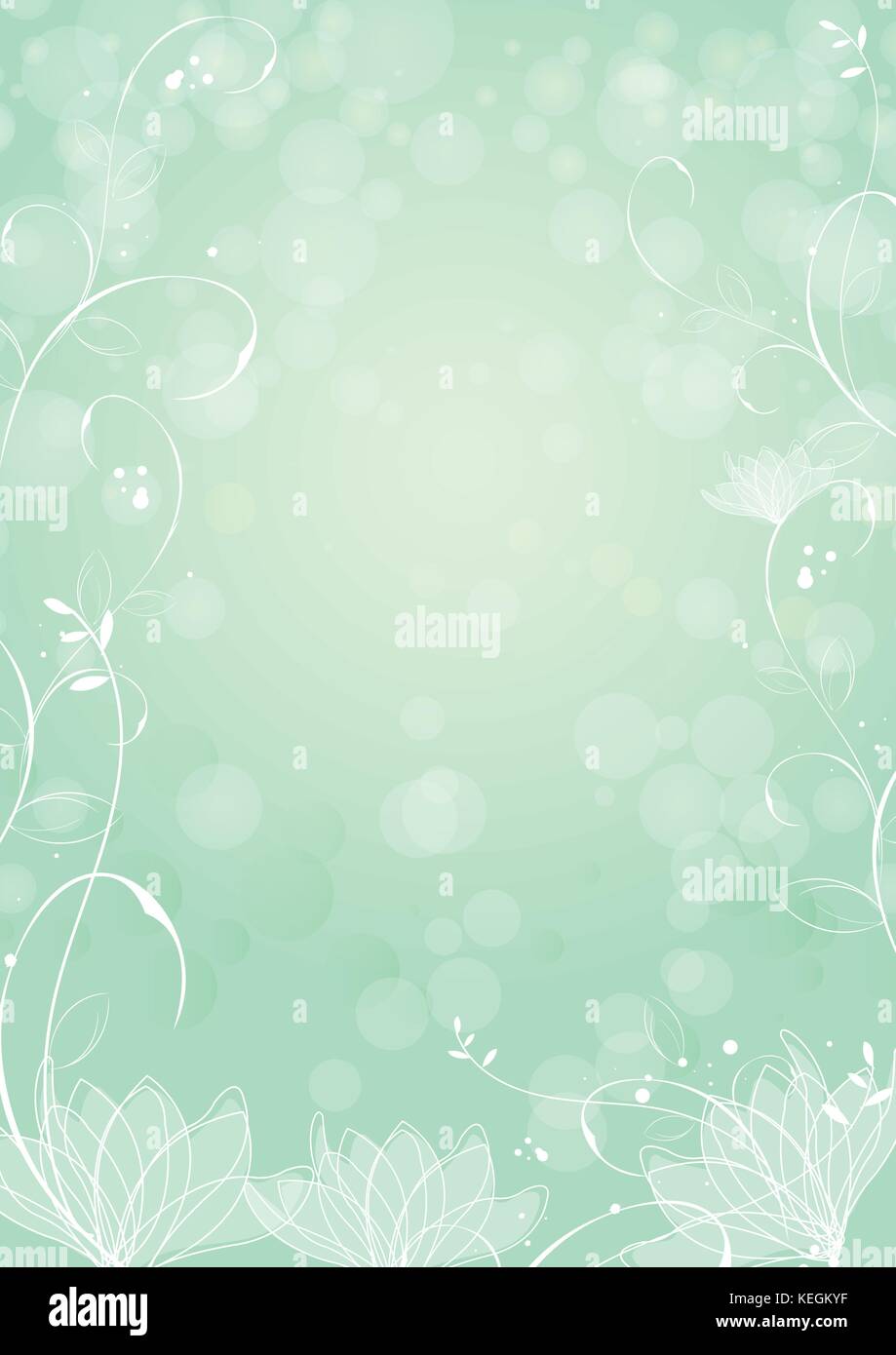 Mint Green Background Design