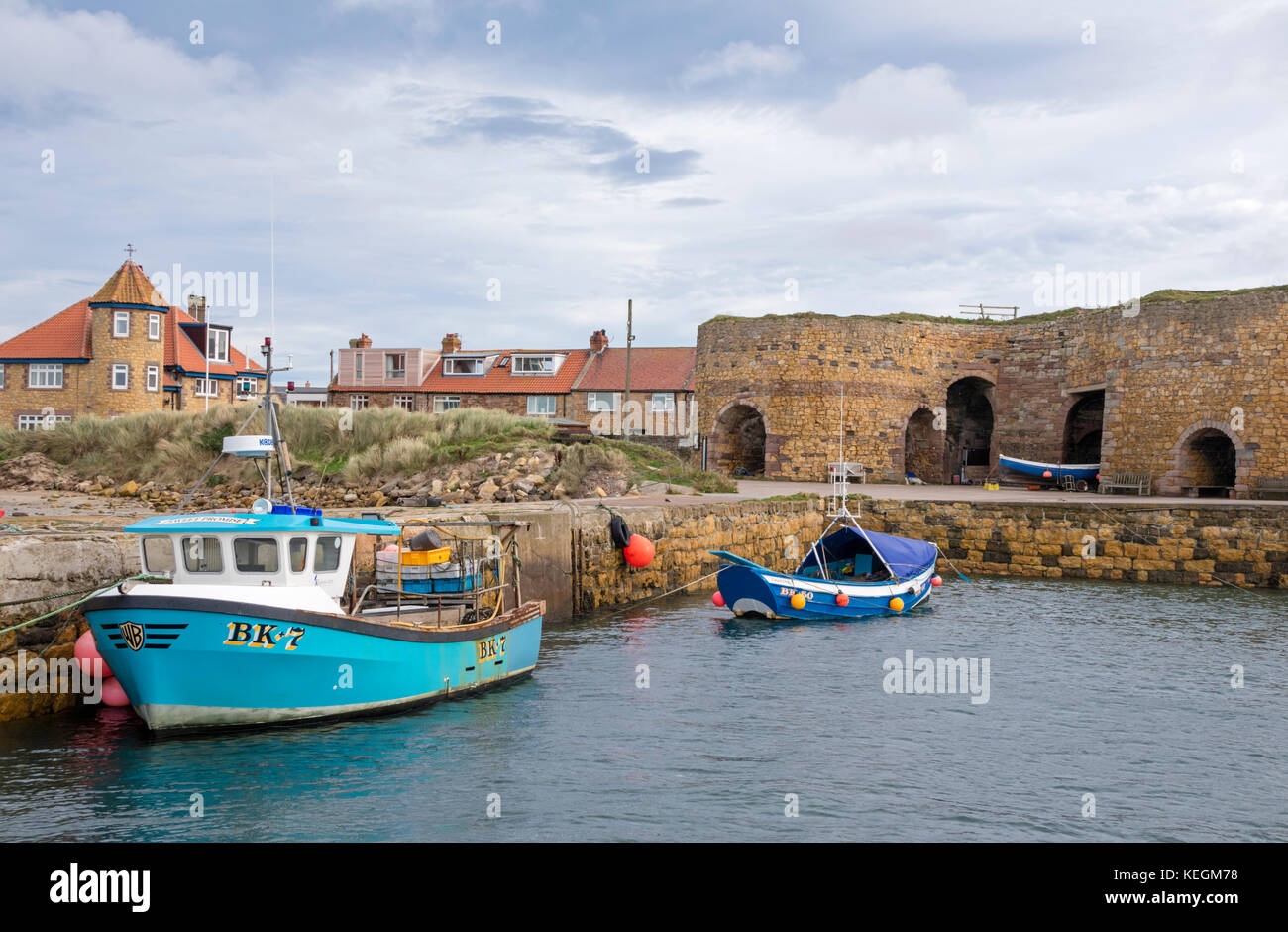 Beadnell northumberland hi-res stock photography and images - Alamy