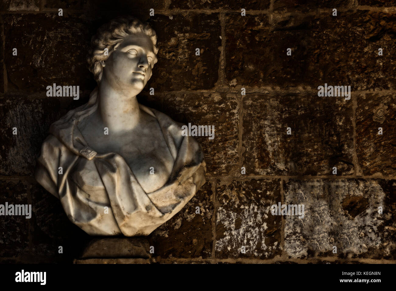 An authentic Roman marble bust from the 1st Century AD Stock Photo - Alamy