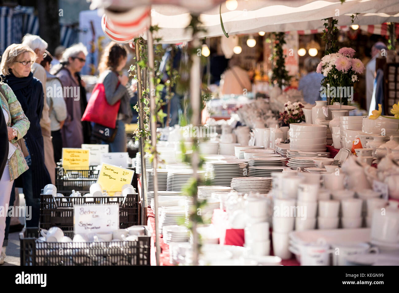 Auer Dult - Traditional Fair at Munich, Bavaria, Germany Stock Photo ...