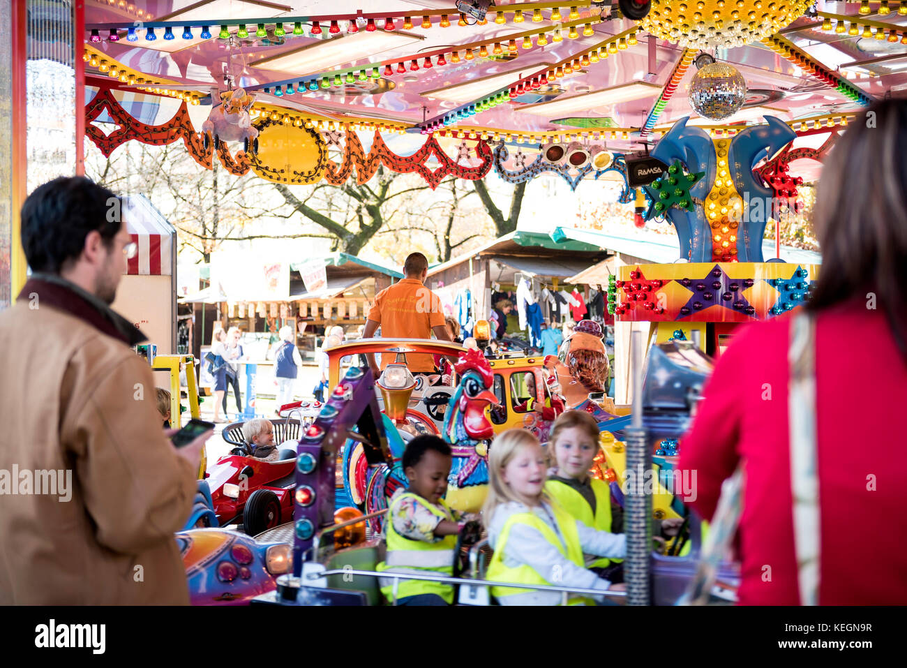 Retro jahrmarkt hi-res stock photography and images - Alamy