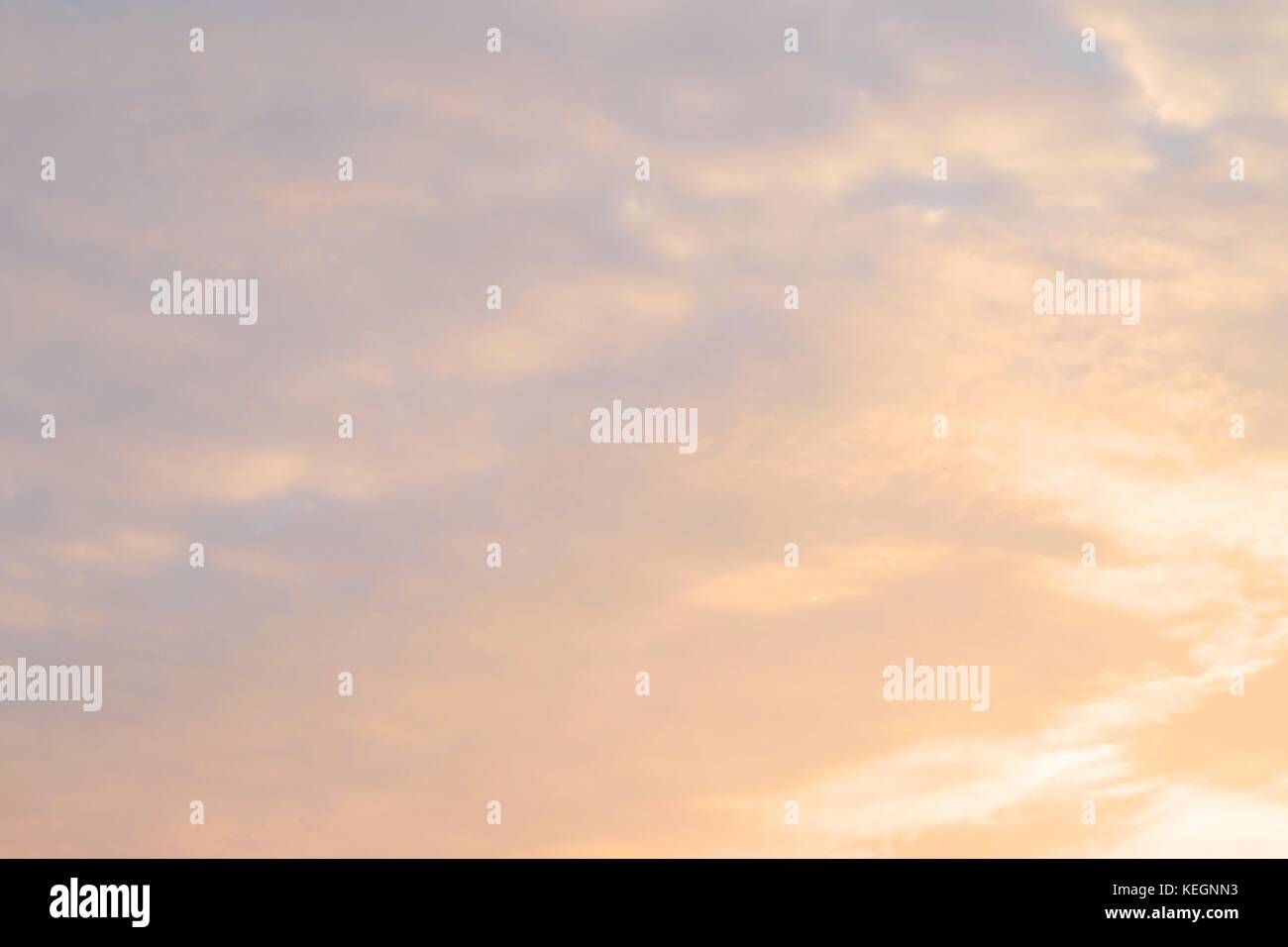 Background Pattern, Fiery Orange Sunrise Sky with Sunlight and Small ...