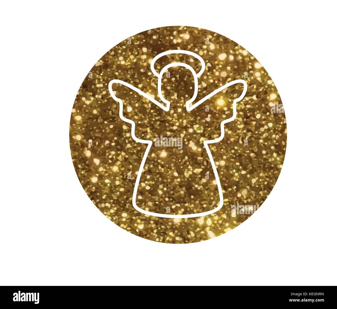 Angel halo gold hi-res stock photography and images - Alamy