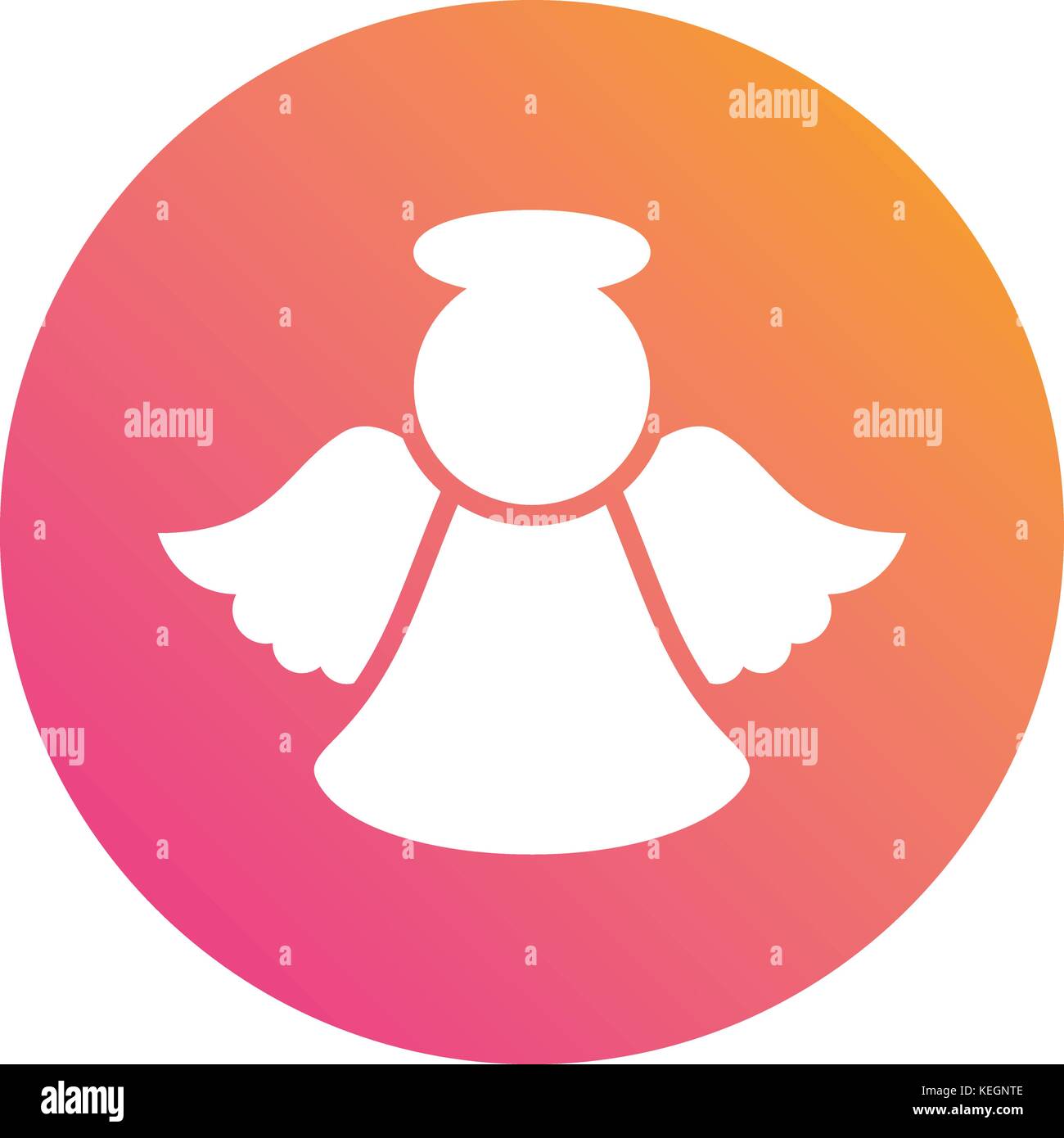 Halo Angel Vector High Resolution Stock Photography and Images - Alamy