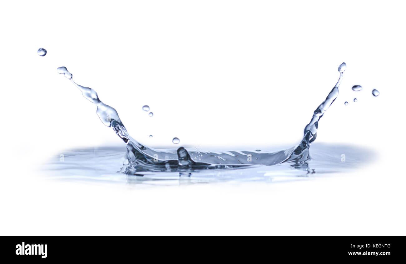 Close Up of Water Splashing Stock Photo - Alamy