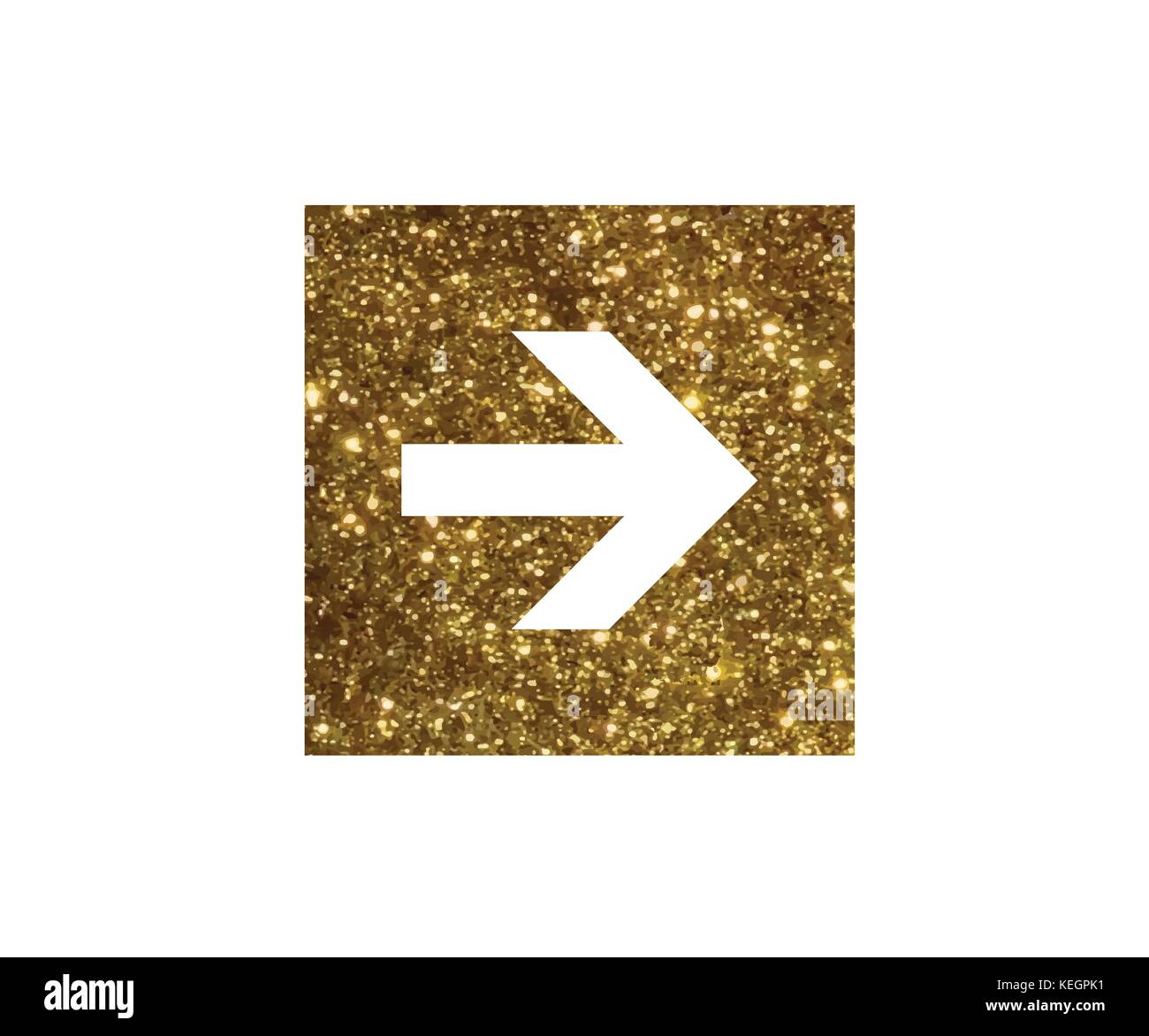 Golden arrow poster Cut Out Stock Images & Pictures - Alamy