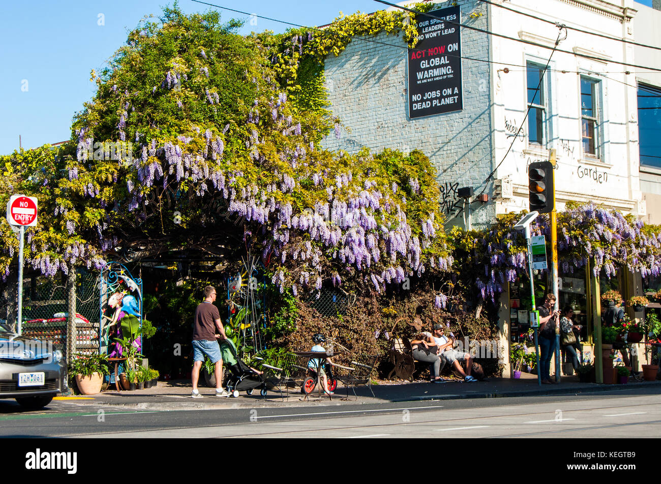 Brunswick street scene hi-res stock photography and images - Alamy