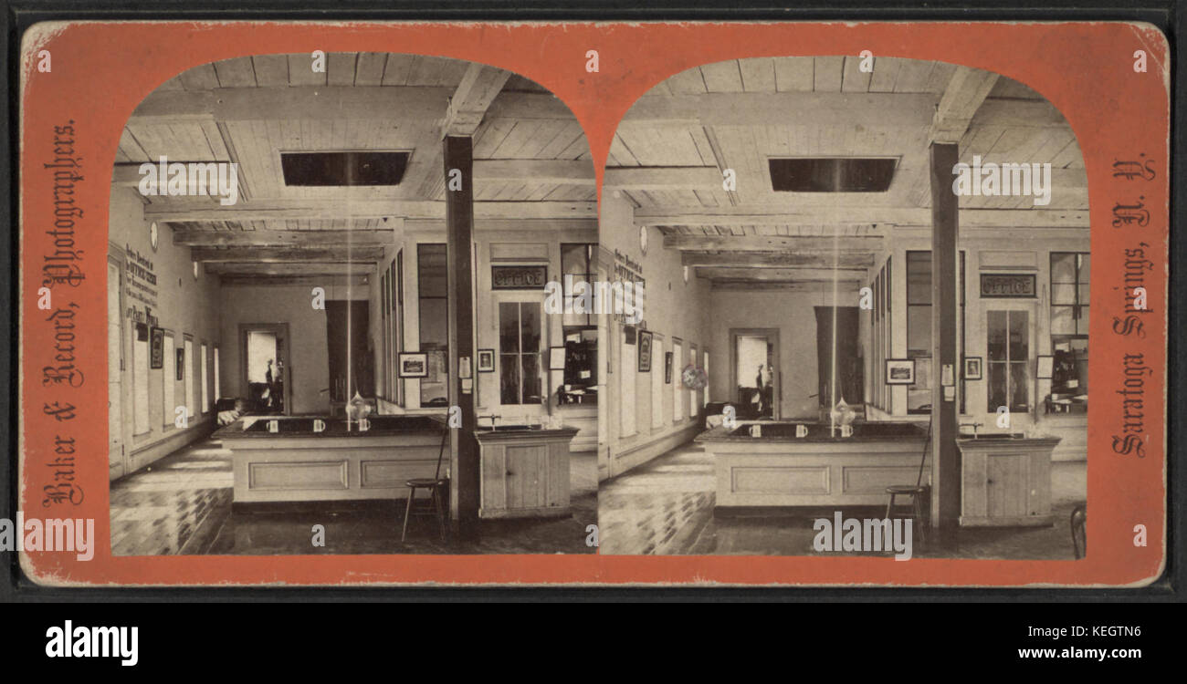 Geyser Spring, Saratoga Springs, N.Y, from Robert N. Dennis collection ...