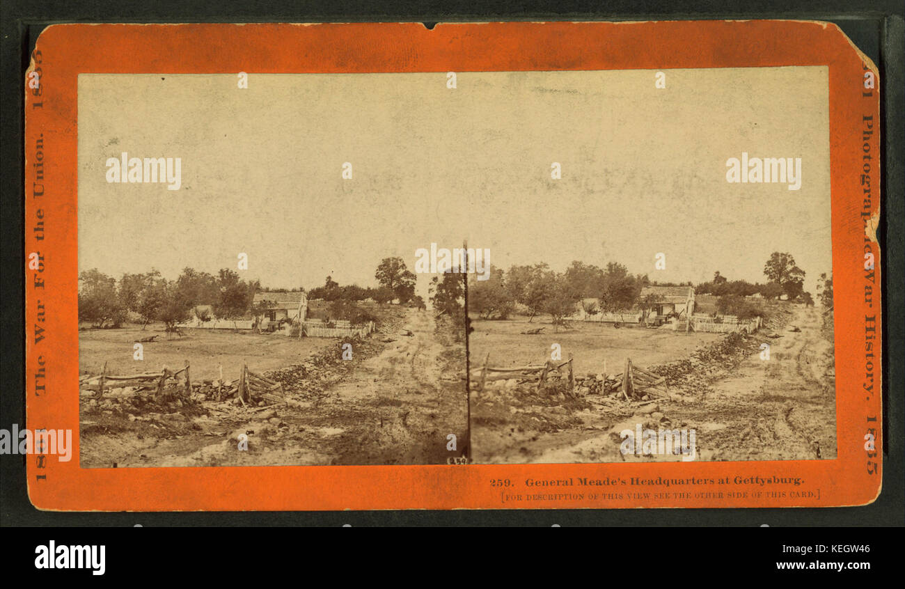 General Meade's headquarters at Gettysburg, by Taylor & Huntington ...