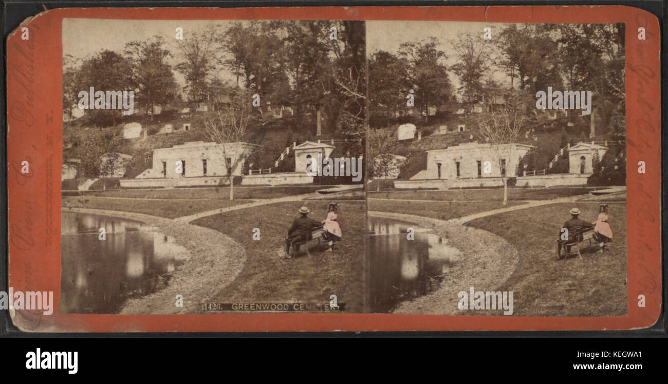 Greenwood Cemetery, by Union View Co Stock Photo - Alamy