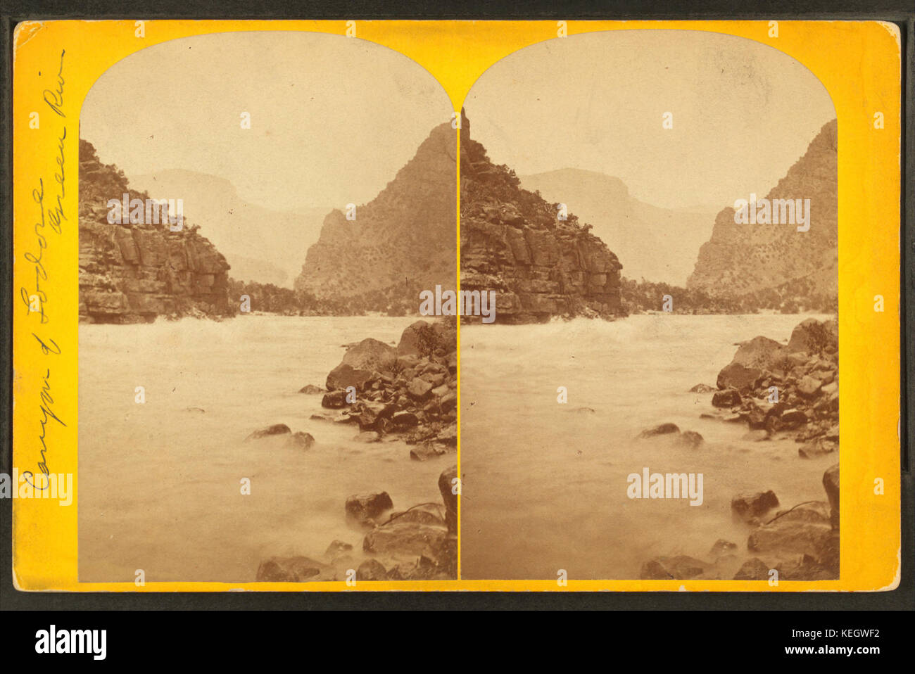 Head of Disaster Falls, Canyon of Lodore, Green River, NW Colorado, by ...