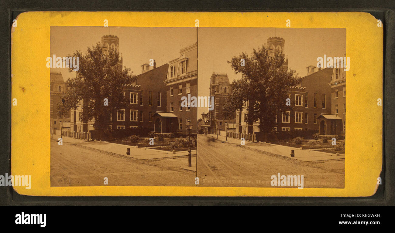 Culver City Row. Howard Street, Baltimore, from Robert N. Dennis ...