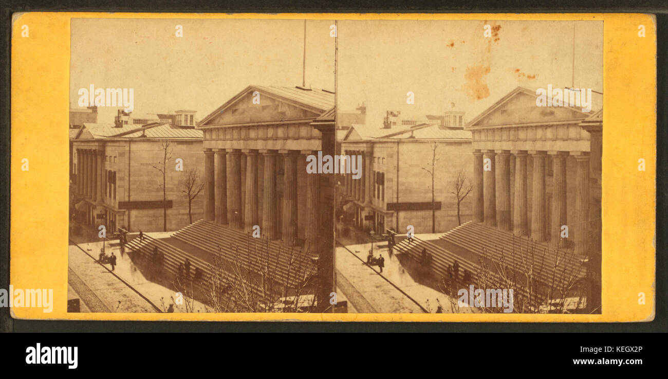 Custom House, Philadelphia, from Robert N. Dennis collection of ...