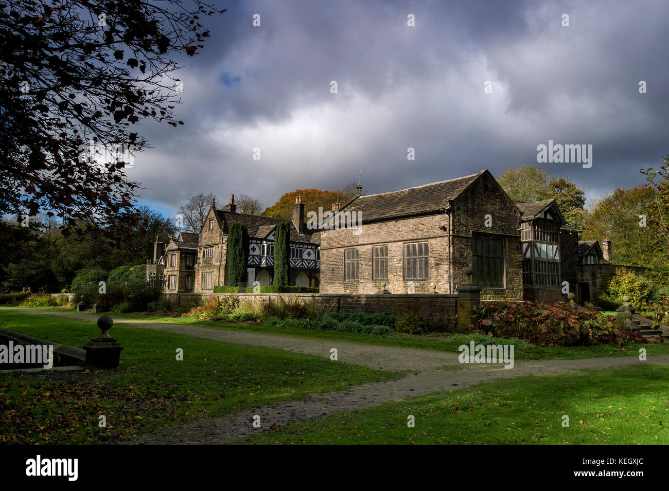 Smithills hall bolton lancashire hi-res stock photography and images ...