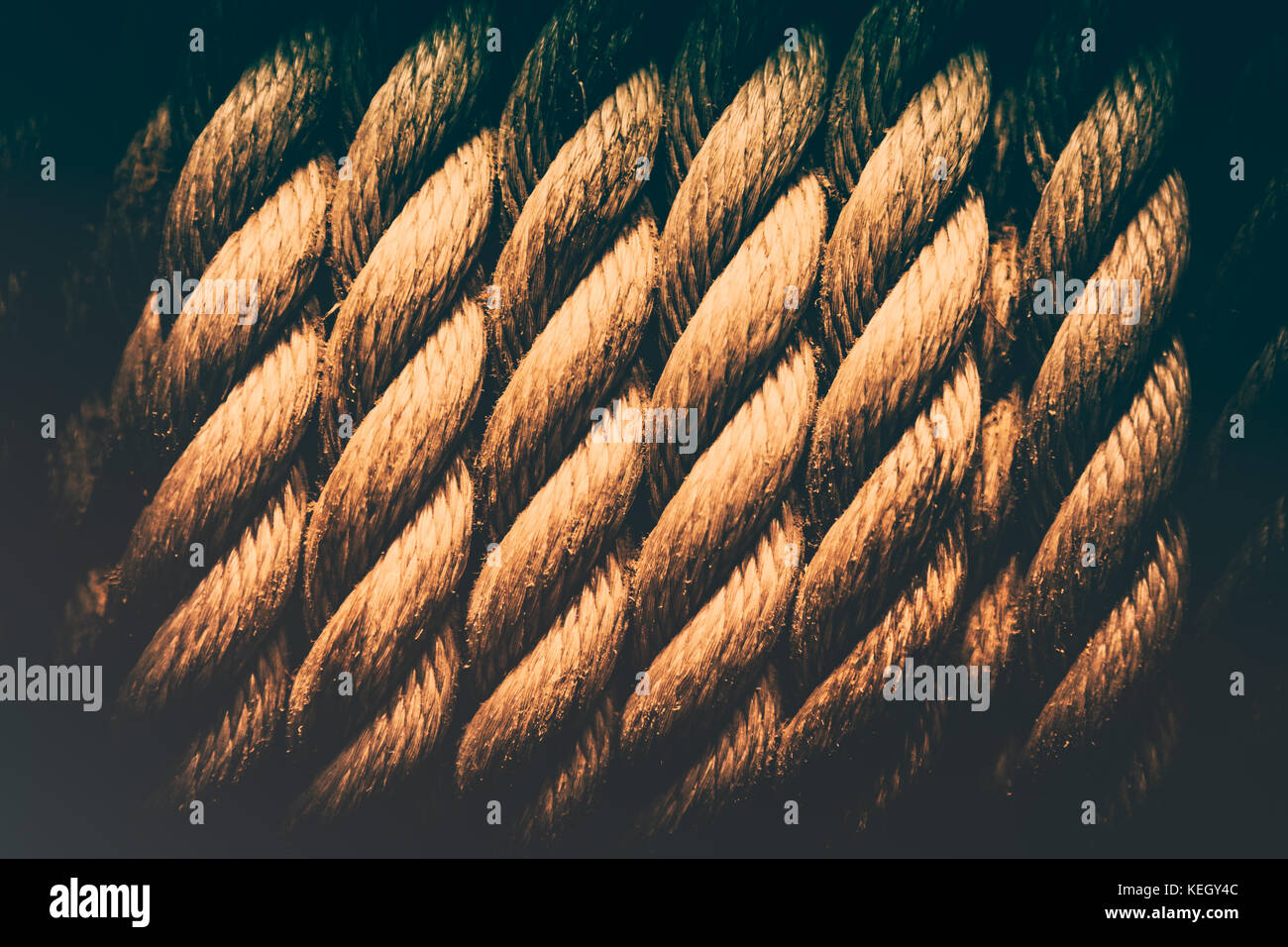 Grunge rope background, abstract textured wallpaper, vintage style ...