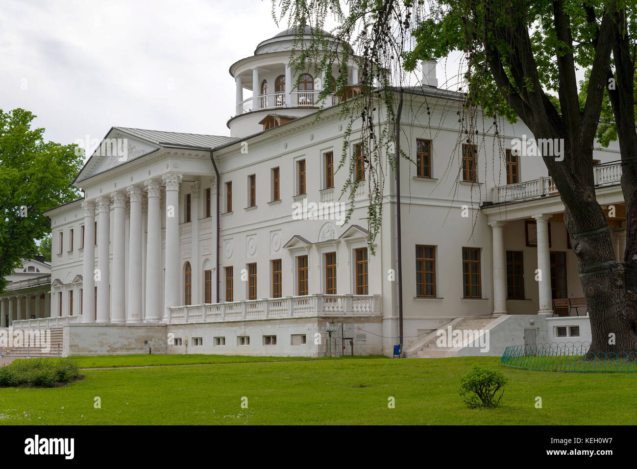 The old manor Ostafyevo, near the town of Podolsk Stock Photo - Alamy