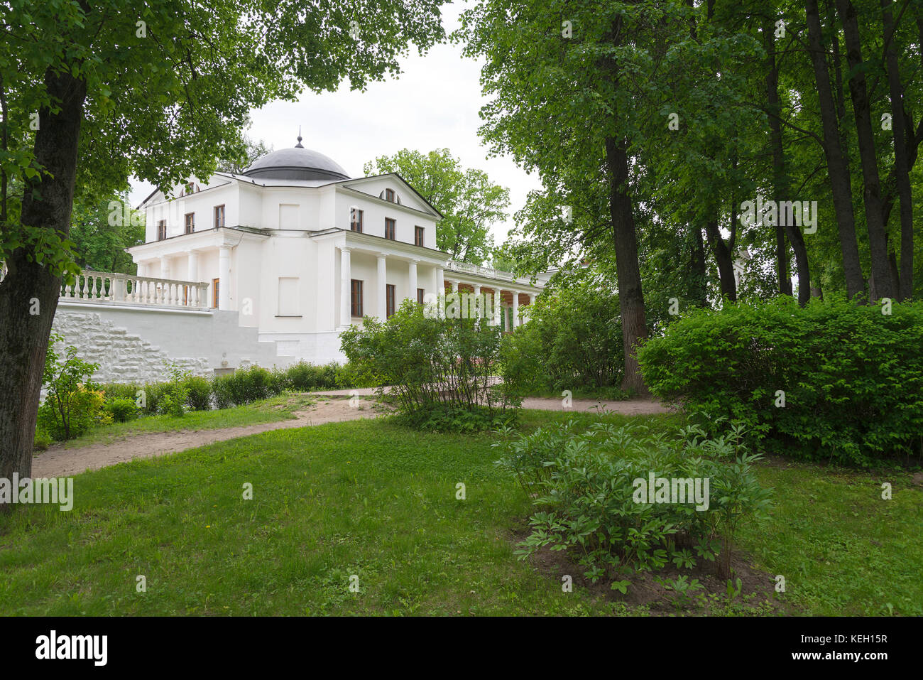 The old manor Ostafyevo, near the town of Podolsk Stock Photo - Alamy