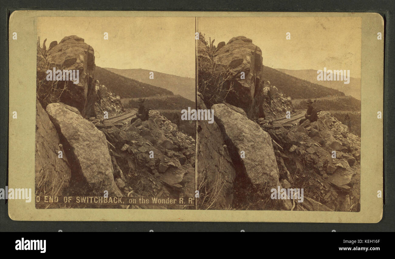 End of Switchback, on the Wonder R.R, by Weitfle, Charles, 1836 1921 ...