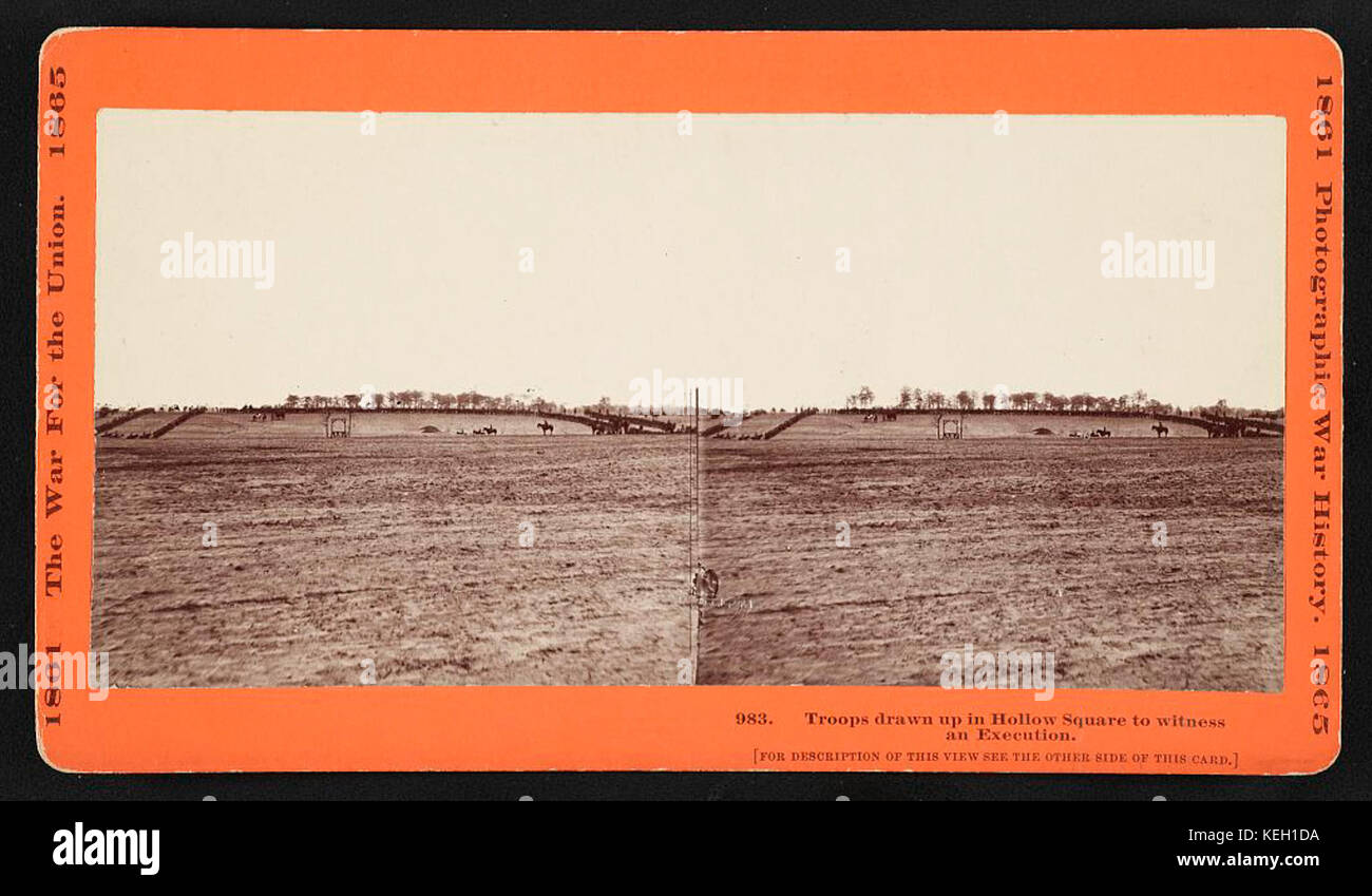 This image shows military troops arranged in a hollow square formation ...