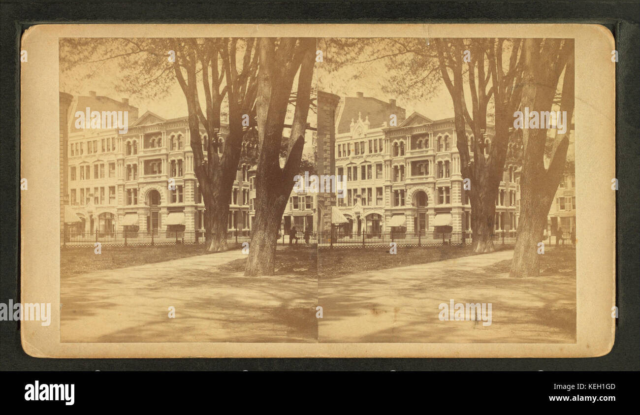 An artwork by Milan P. Warner, depicting the Five Cent Bank and ...