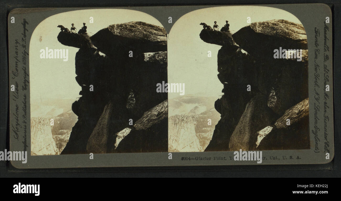 Glacier Point, Yosemite Valley, Cal., U.S.A, by Singley, B. L ...